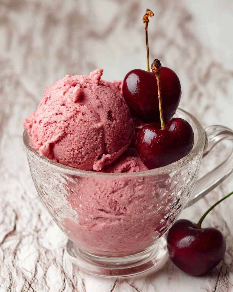 Healthy Frozen Yogurt with Cherries and Maple Syrup | Nourishing ...