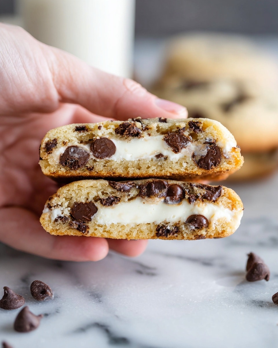 Cheesecake Stuffed Chocolate Chip Cookies: Irresistible Treats