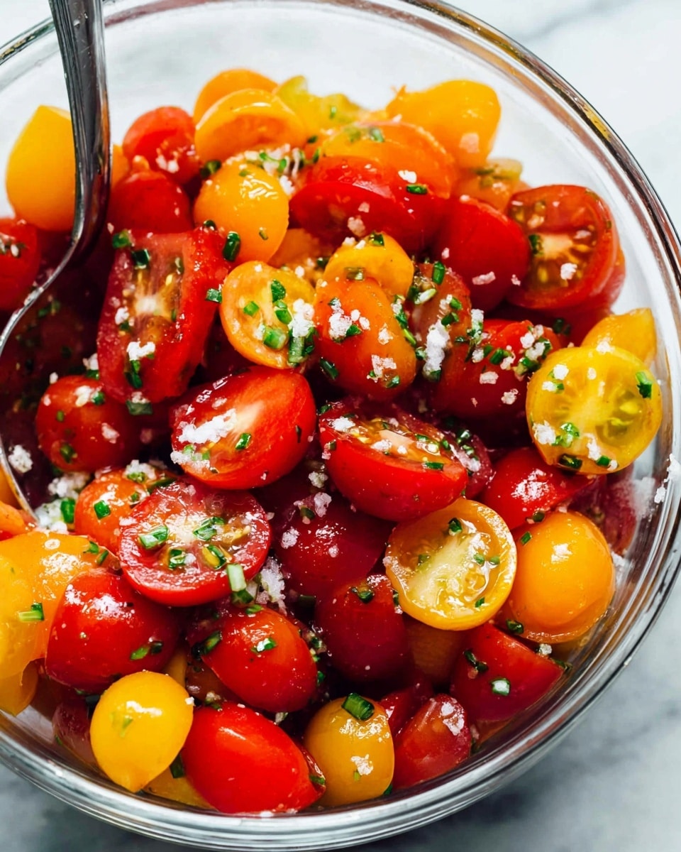 5-Ingredient Marinated Tomatoes: Fresh & Flavorful Easy Dish