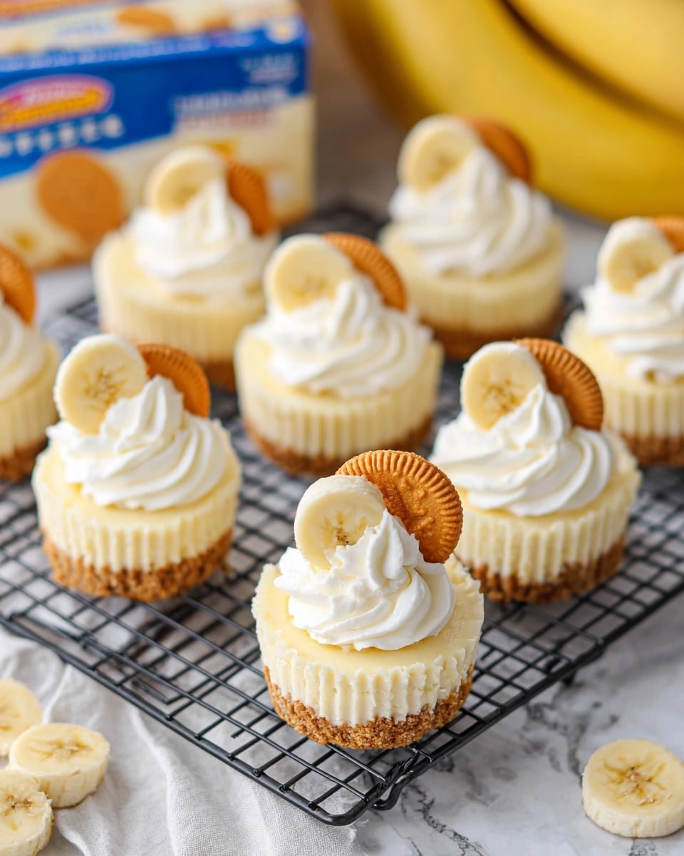 Mini Banana Pudding Cheesecakes: Irresistible & Easy Treats
