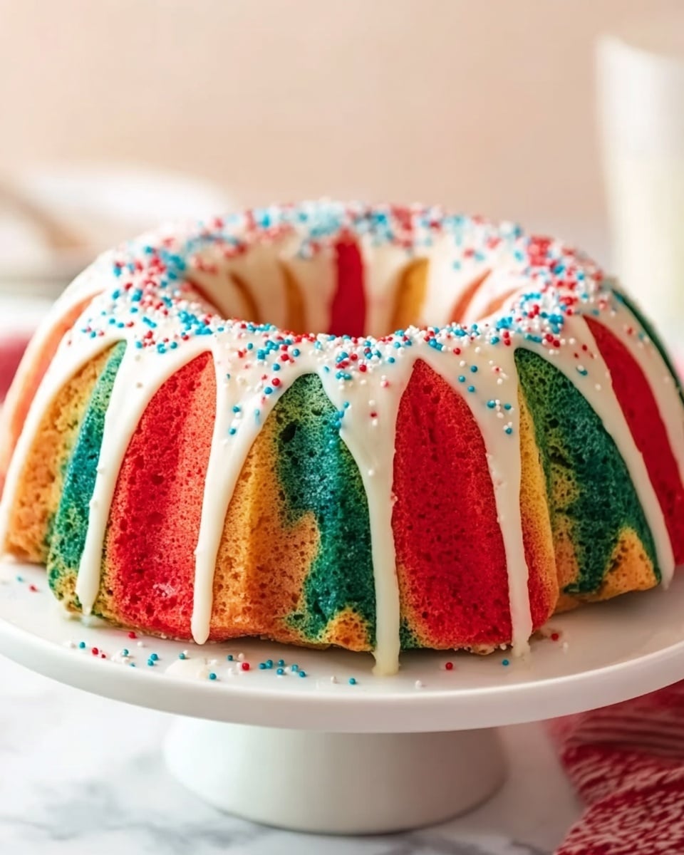Red, White, and Blue Firecracker Cake – Festive Summer Dessert